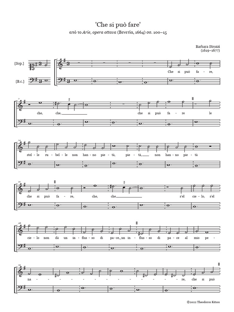 Strozzi - Che Si Puo Fare | PDF
