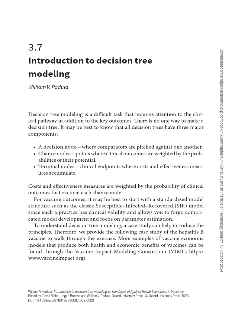 Introduction To Decision Tree Modeling | PDF