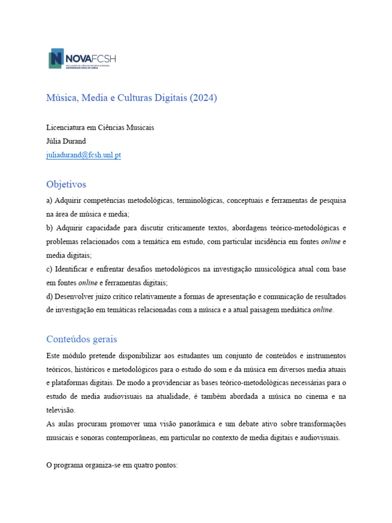 Programa MMCD | PDF