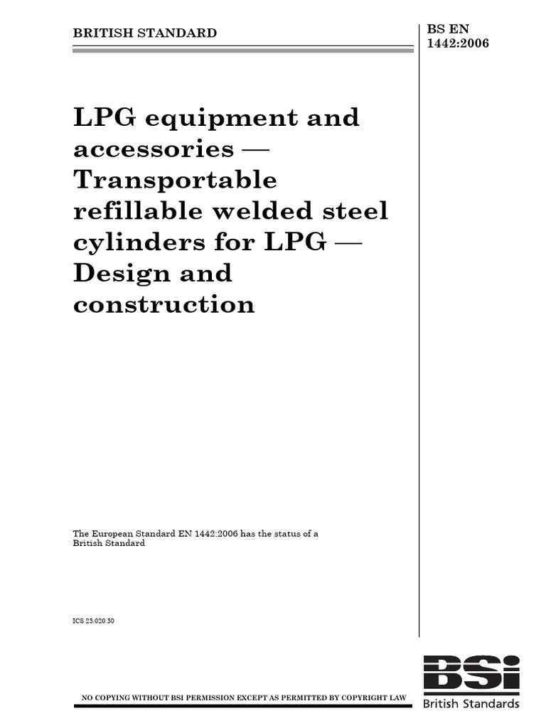 BS en 1442-2006 | PDF
