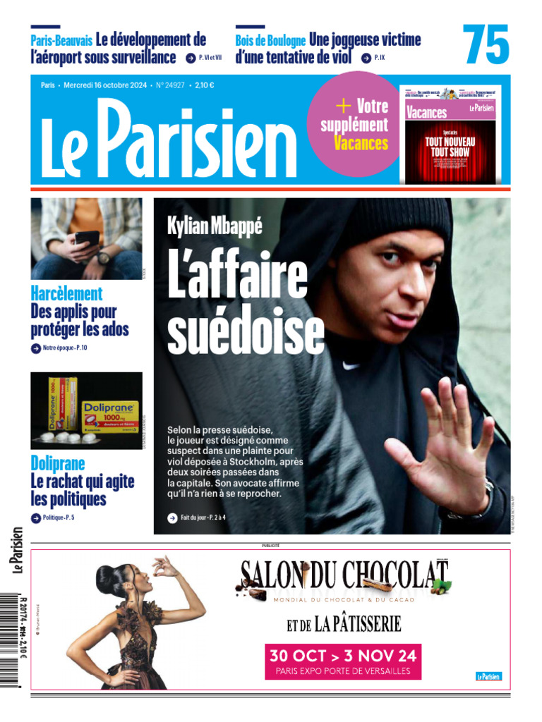 Le Parisien 161024 | PDF