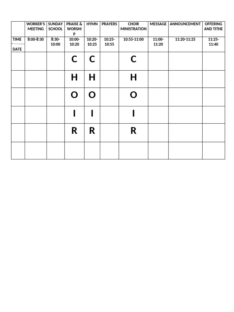 Fojebic Sunday Roaster | PDF