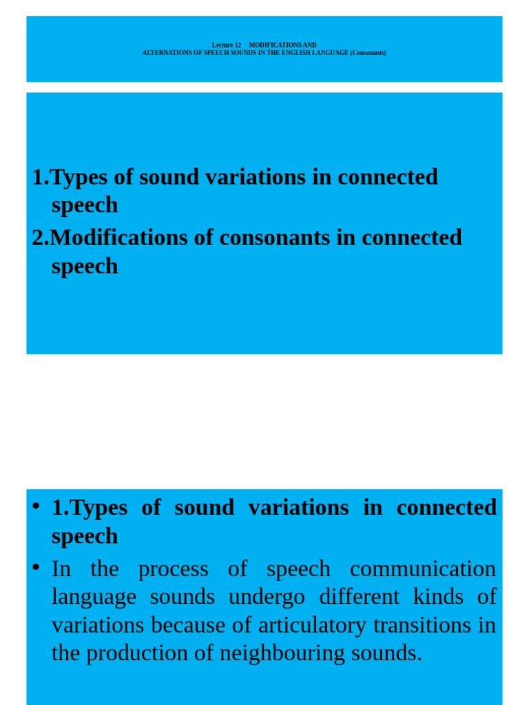 Lect 12 Lang - Thoery Novemb15th | PDF