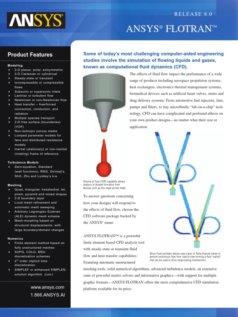 Flotran | PDF | Computational Fluid Dynamics | Fluid Dynamics