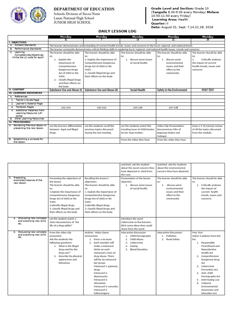 health 10 | PDF