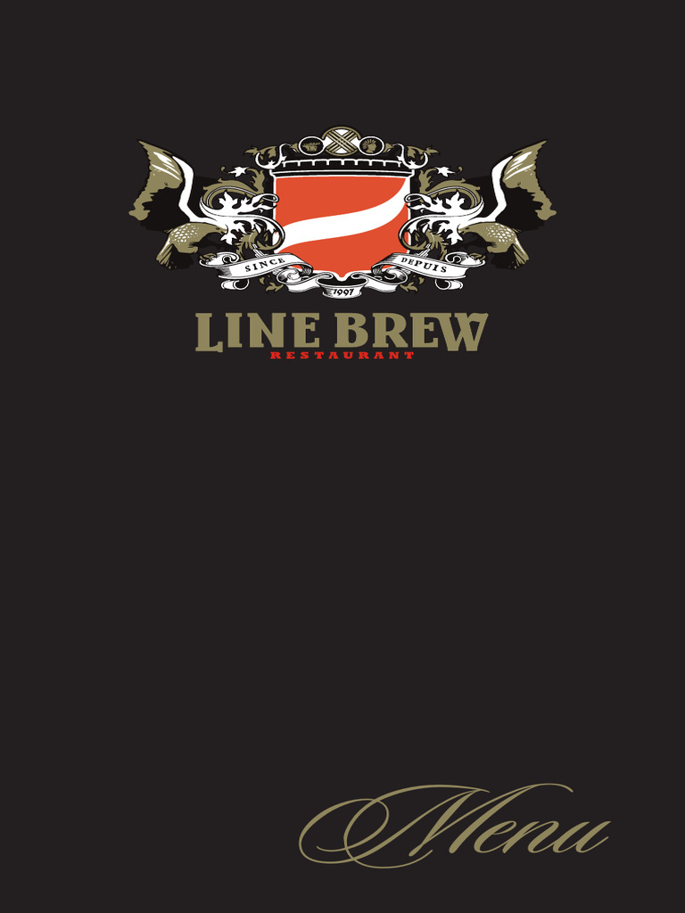 Line Brew Menu Overview | PDF | Salad | Pickling