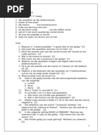 Maaltyd Gedig Deur PJ Philander Vrae en Antwoorde | PDF