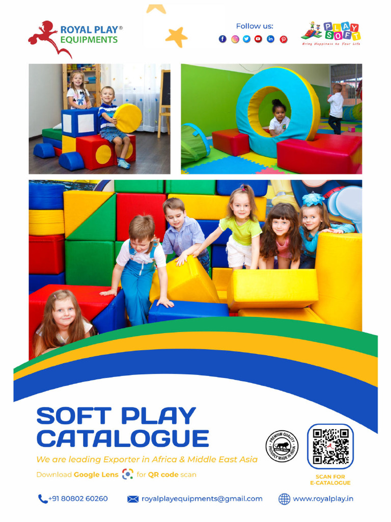 Royal Play Equipments - Soft Play Individual - Play Soft Catalogue | PDF
