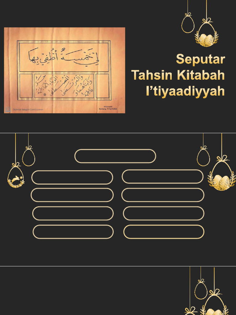 Seputar Tahsin Kitabah | PDF