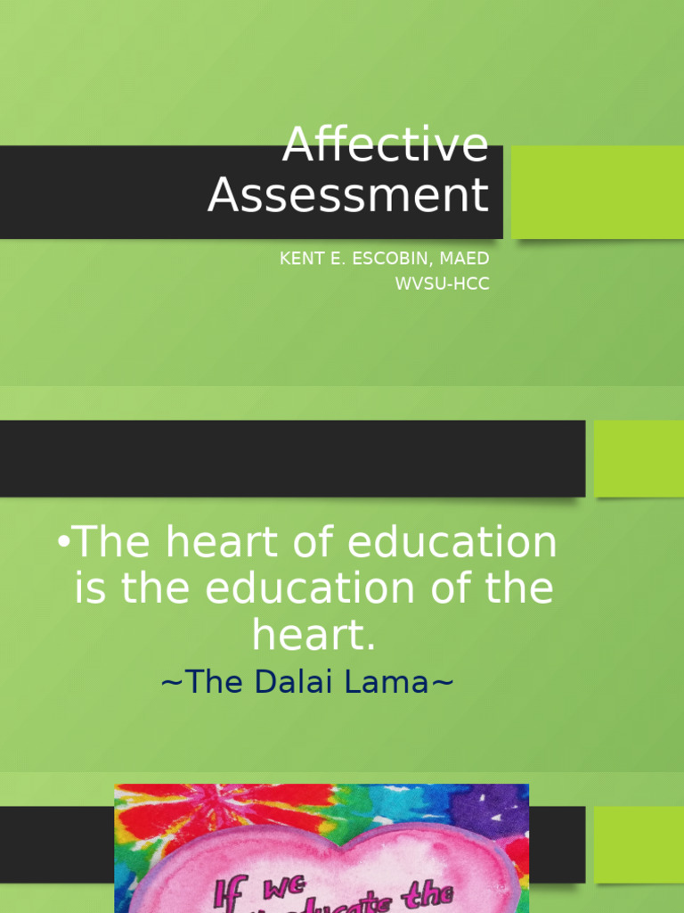 Affective Assessment | PDF | Self Report Study | Affect (Psychology)