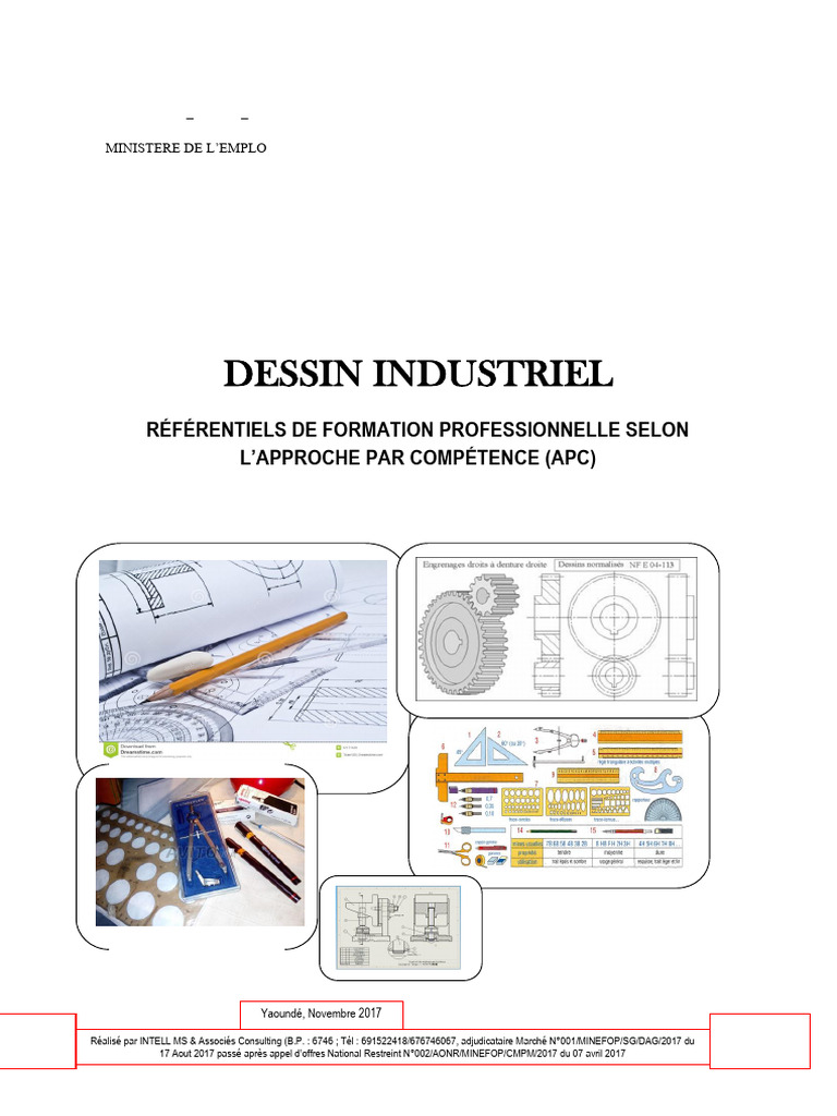 Référentiel Dessin Industriel Complet | PDF