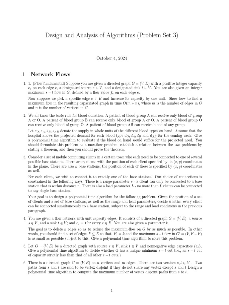 Problem Set 3 - CS345 - Iitk | PDF