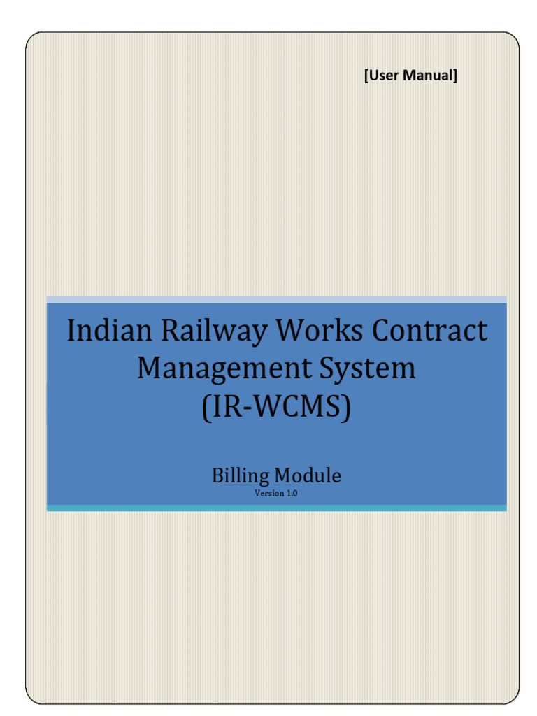 Billing IRWCMS | PDF