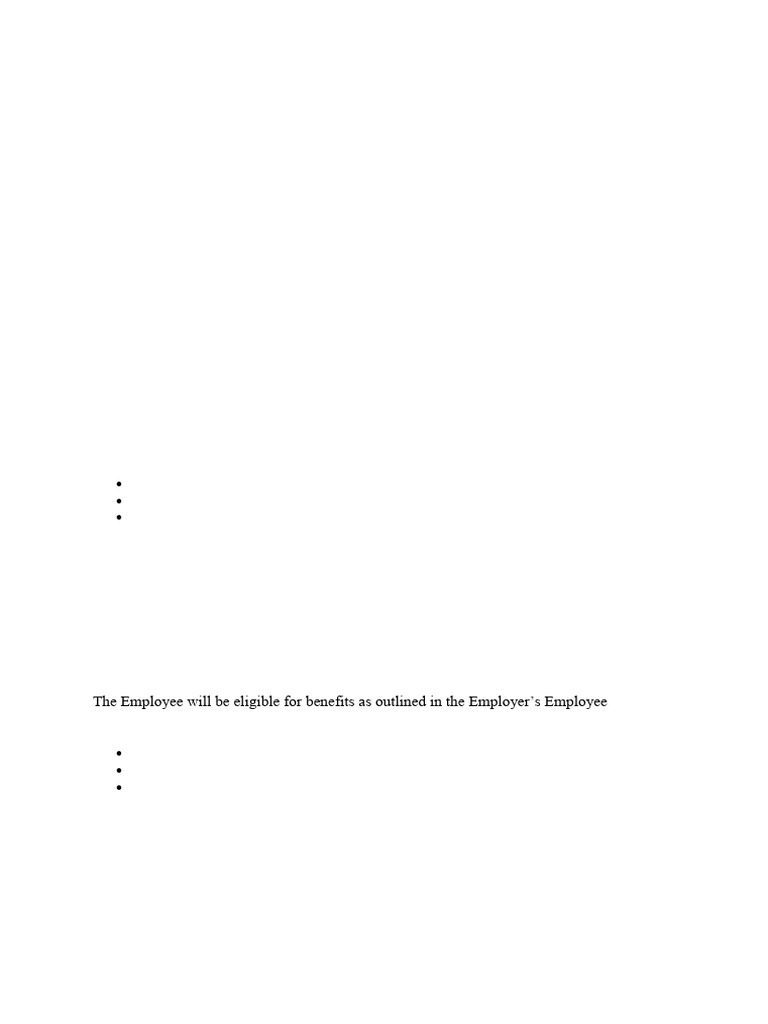 Employee Agreement Form | PDF