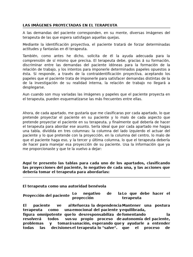 Resumen de La Clase (Imagenes Proyectadas y Comunicación) | PDF | Las ...