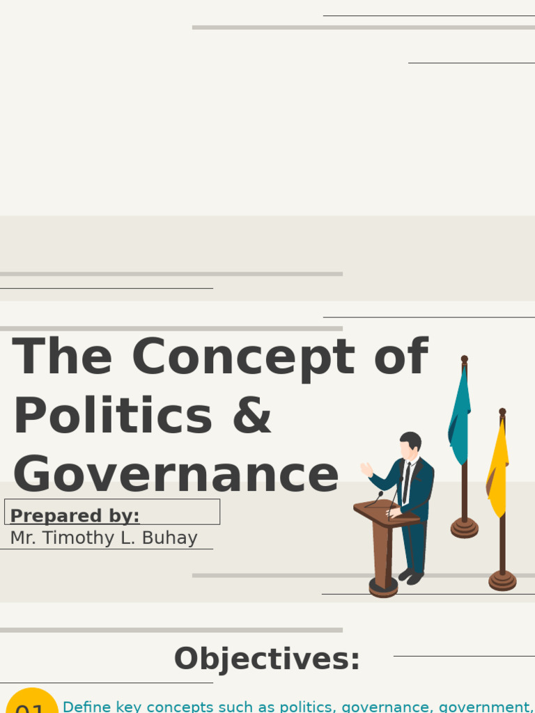 PolGov Lesson 1 The Concept of Politics & Governance | PDF