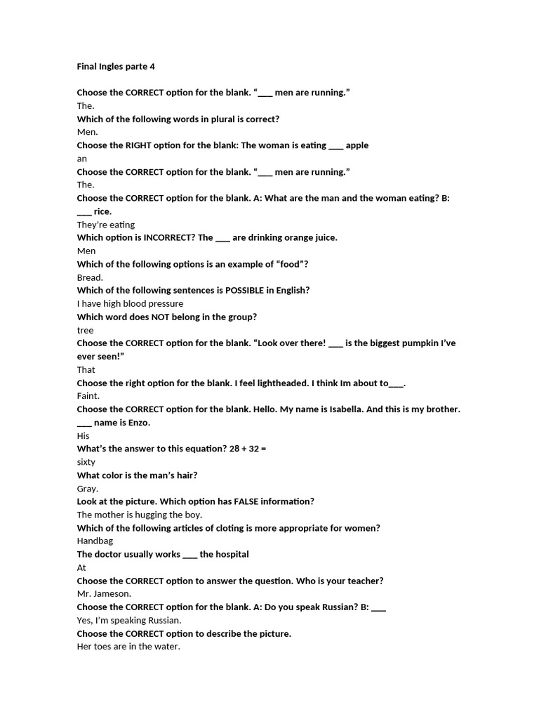 Final Ingles Parte 2 Pdf