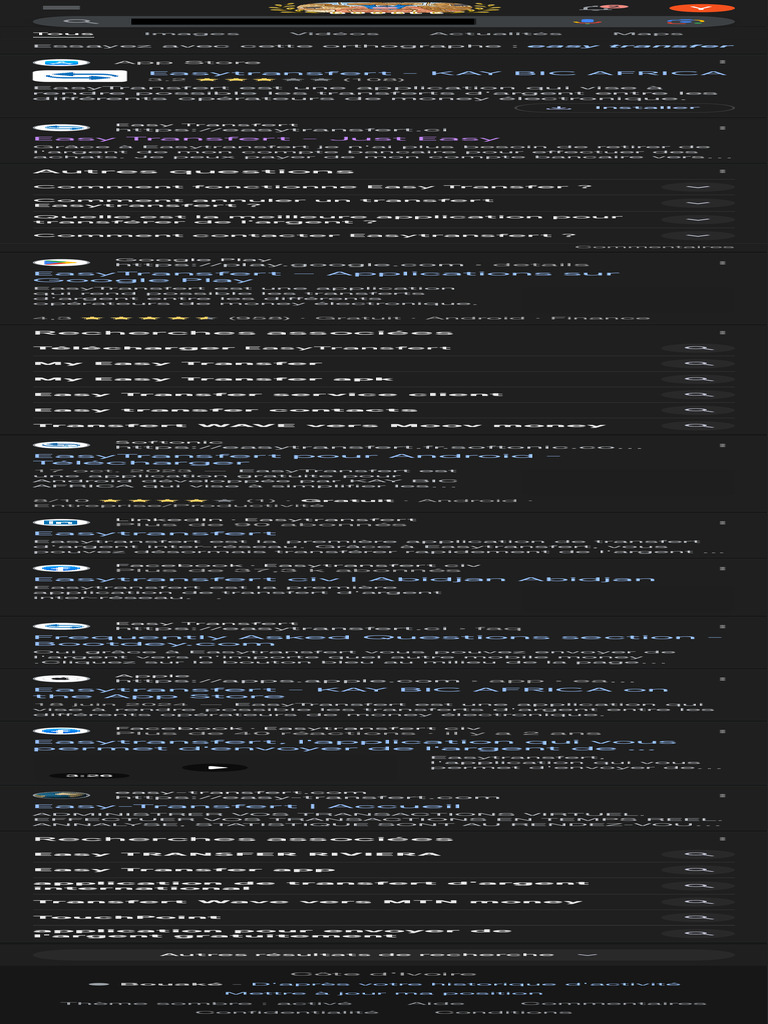 Easytransfert - Recherche Google | PDF