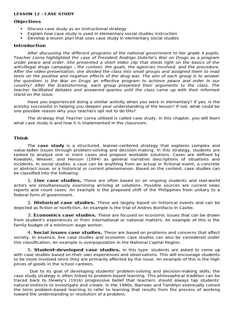 Case Study | PDF