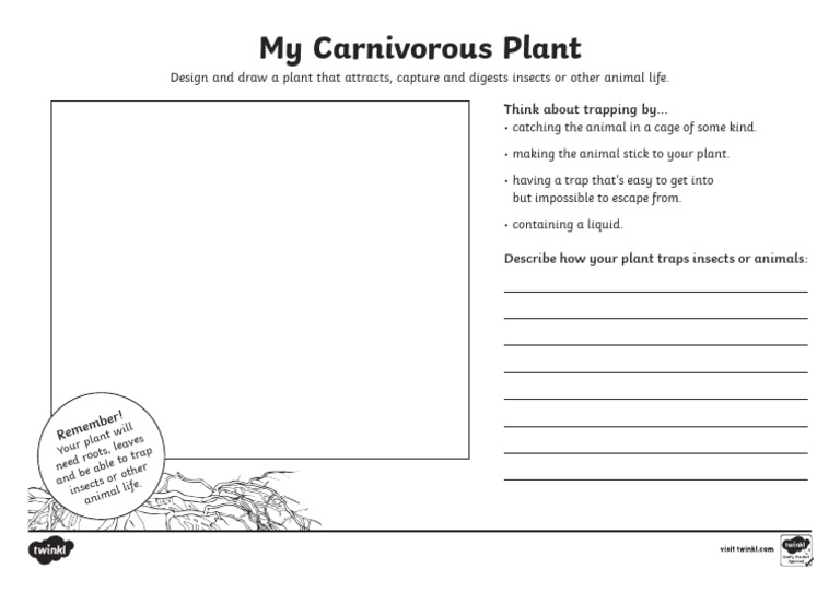 Designing a Carnivorous Plant Trap | PDF