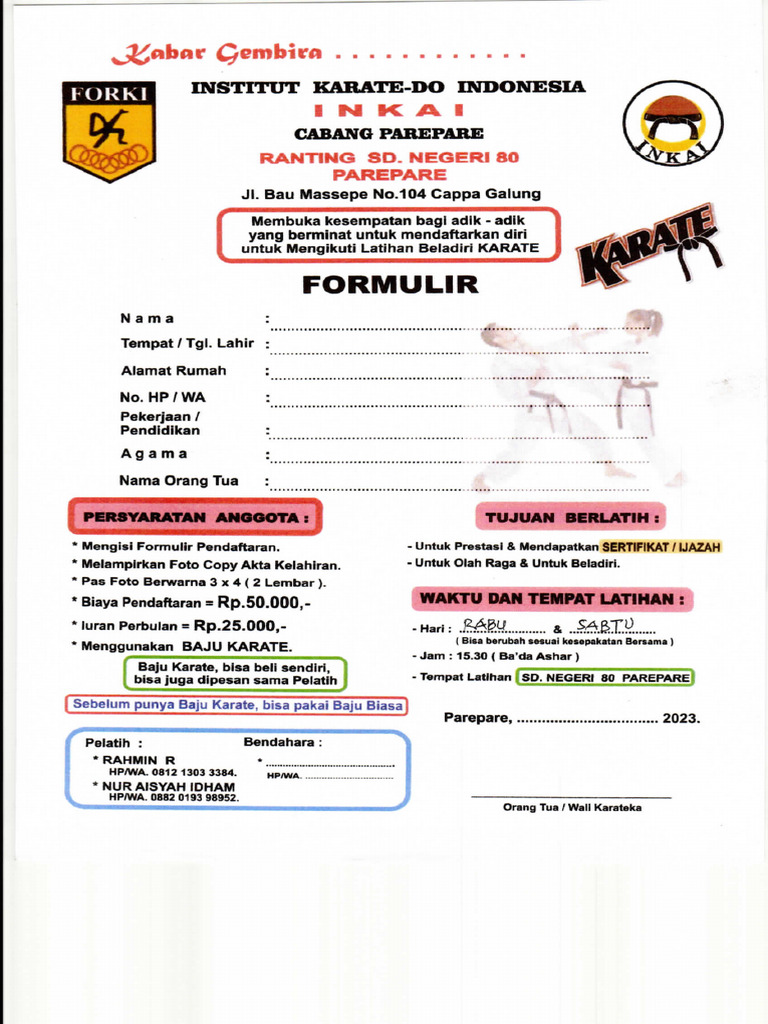 FORM KARATE | PDF