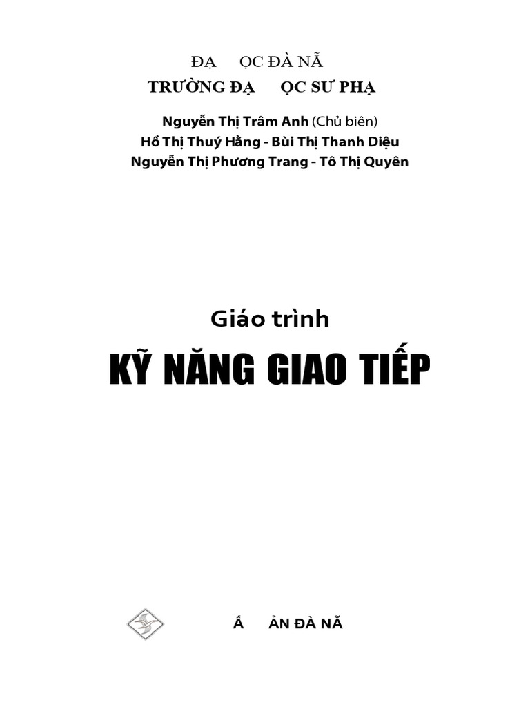 Giao Trinh Ky Nang Giao Tiep | PDF