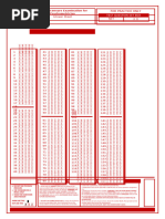 LET Answer Sheet V1.0 | PDF