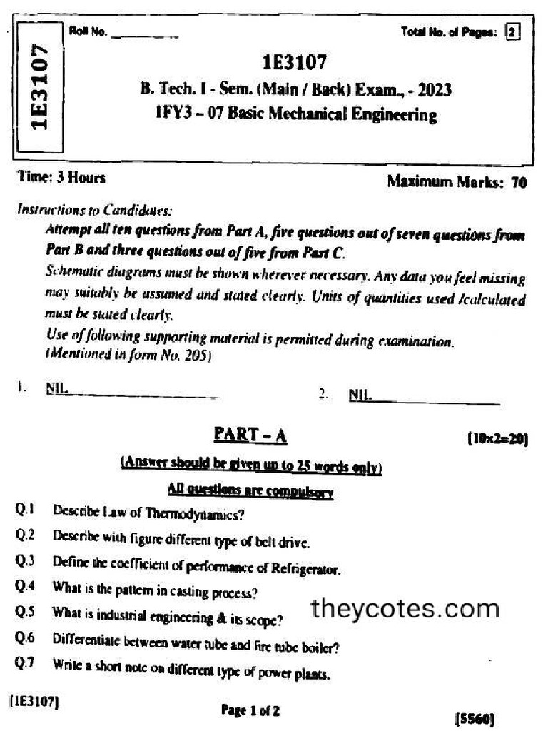 BME PYQ PAPERS(theycotes.com) (2) | PDF