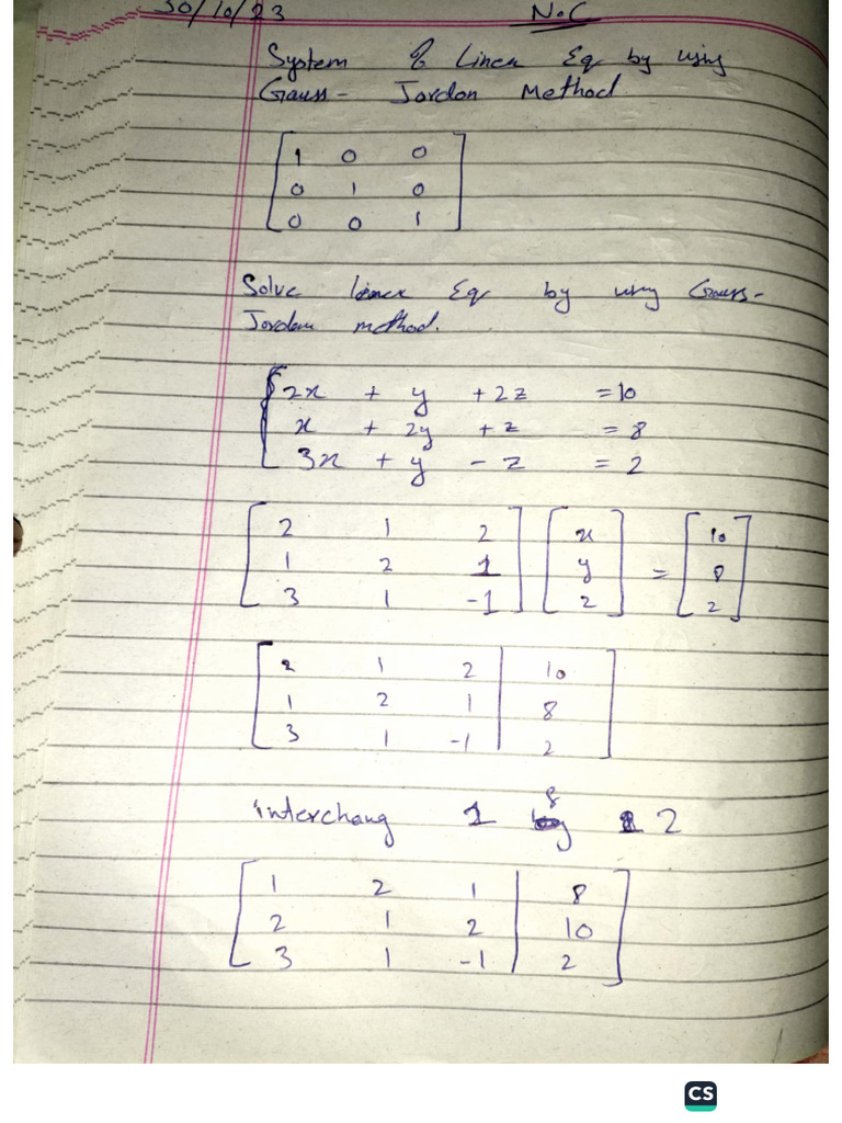 Numerical Computing Notes | PDF
