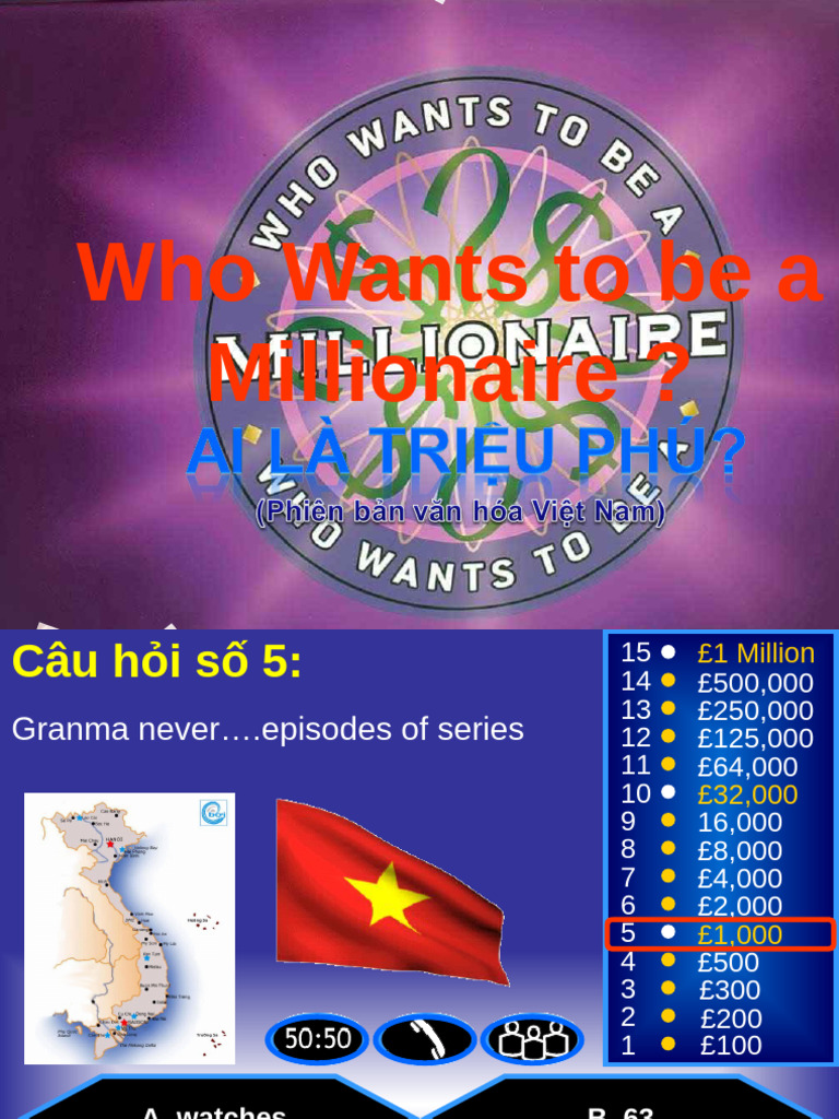 Hay AI LA TRIEU PHU - Phien ban Van hoa VIET NAM | PDF