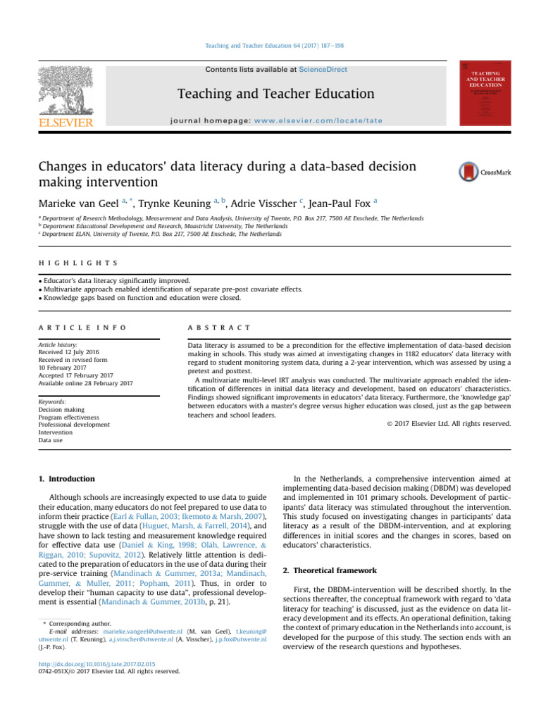 Data Literacy 5 | PDF