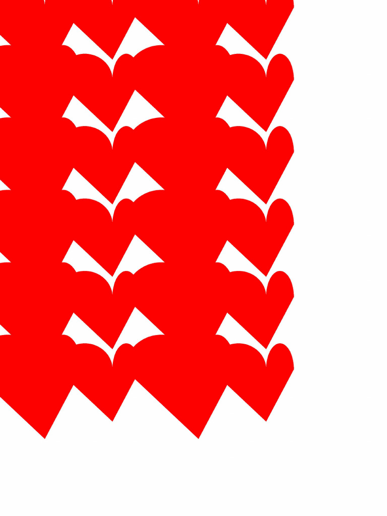 Hearts Template | PDF