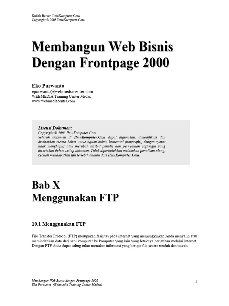 Ekopurwanto Frontpage 10 | PDF
