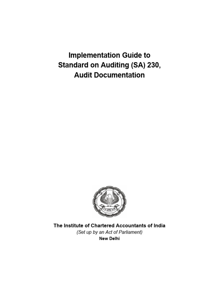 SA 230 Technical Guide | PDF
