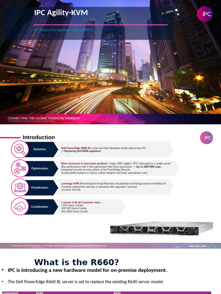 IPC - Agility - v4.1 For R640 On KVM - Training | PDF | Virtual Machine | Virtualization