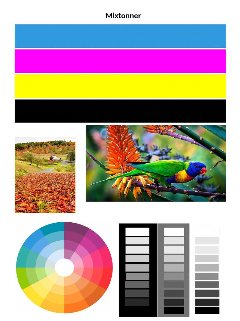 Mix Tonner Colorjet Test | PDF