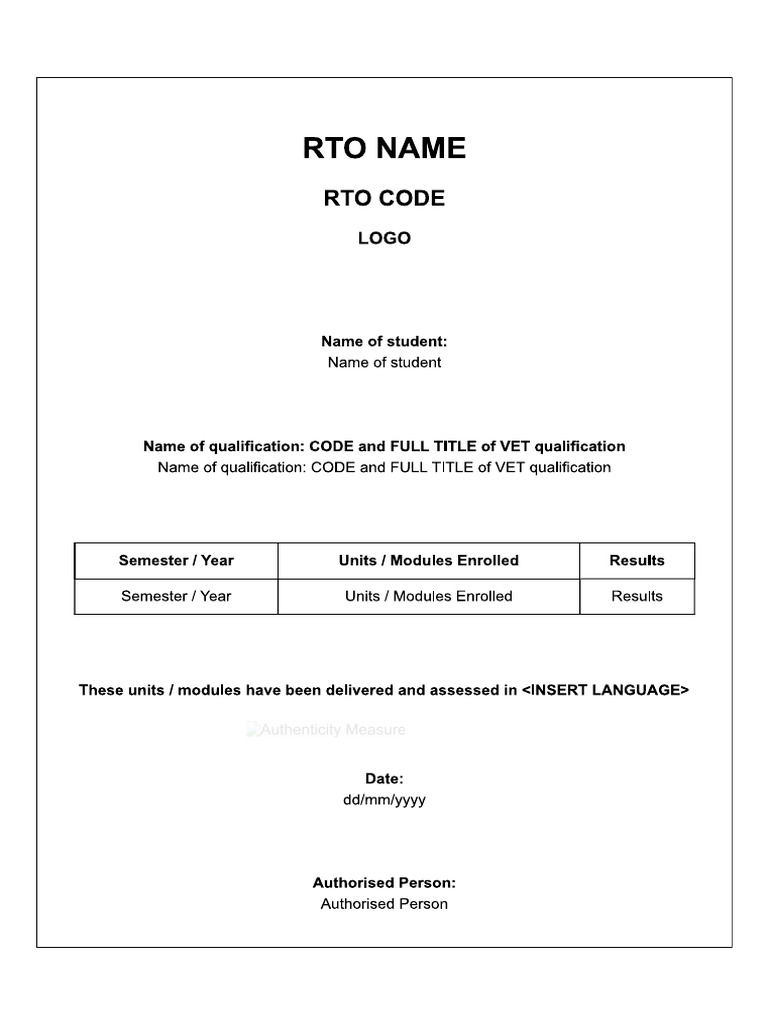 Record of Results | PDF