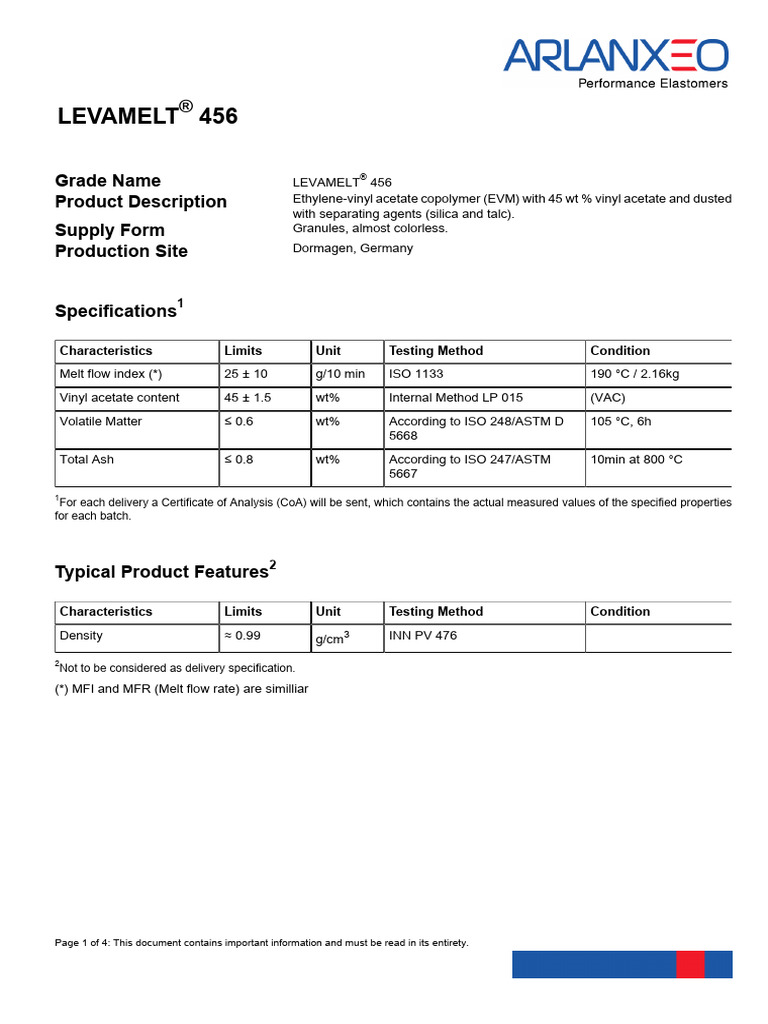 Levamelt 456 ARL 02 | PDF