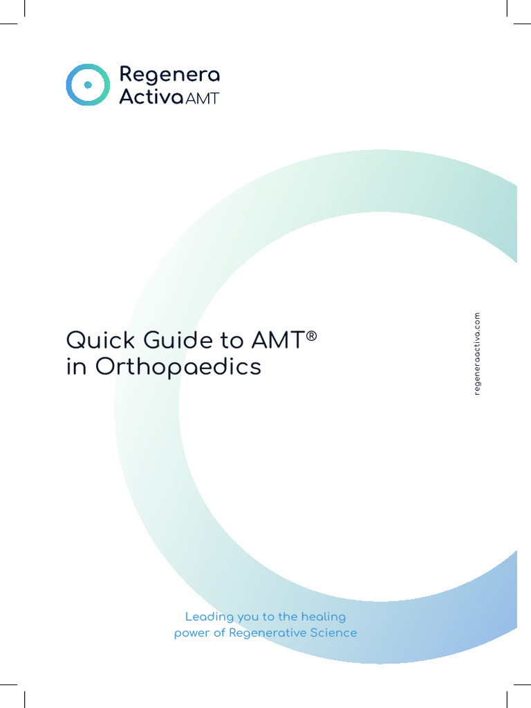 En Quick Guide Ortho MAT0001 | PDF