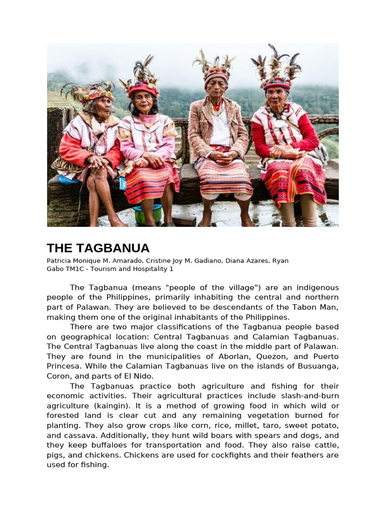 The Tagbanua | PDF