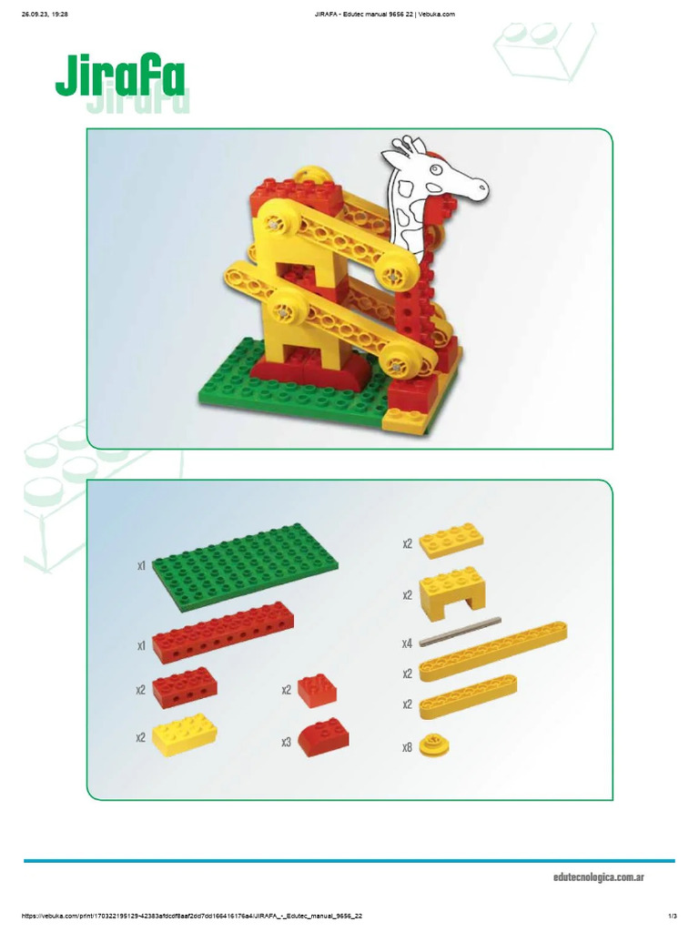 JIRAFA - Edutec Manual 9656 22 | PDF