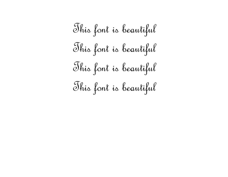 French Script MT Font | PDF