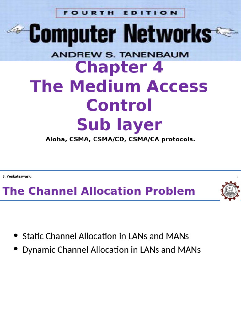 Chapter 4 MAC Sublayer | PDF