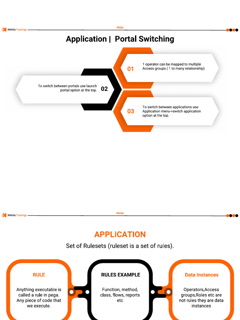 Application and Portal Switching | PDF