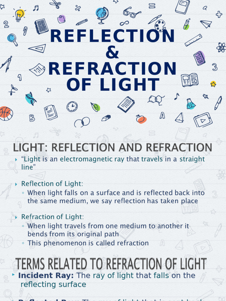 LIGHT REFLECTION (Phy) | PDF