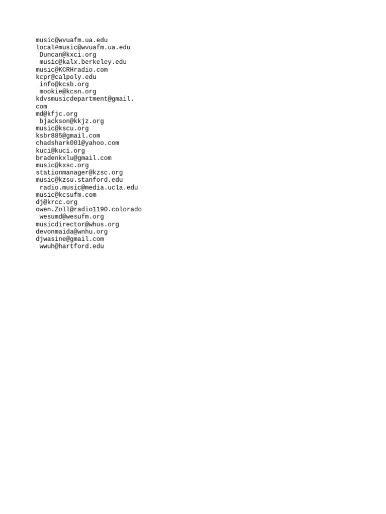 Collage Radios | PDF