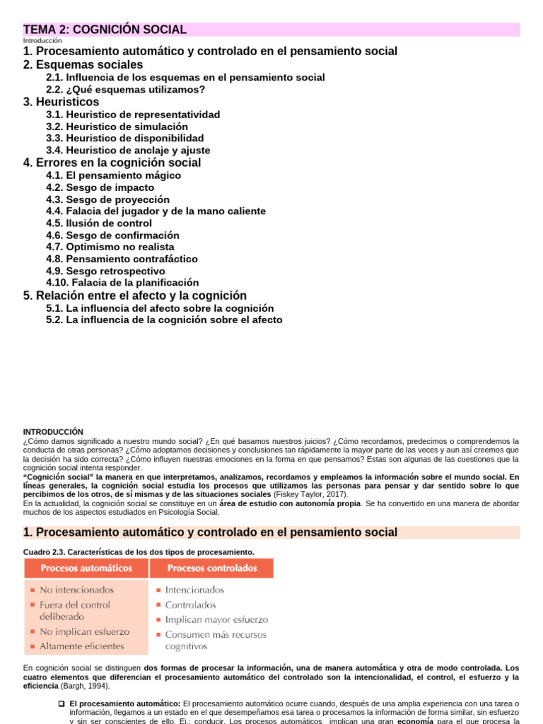 TEMA 2 RESUMEN | PDF