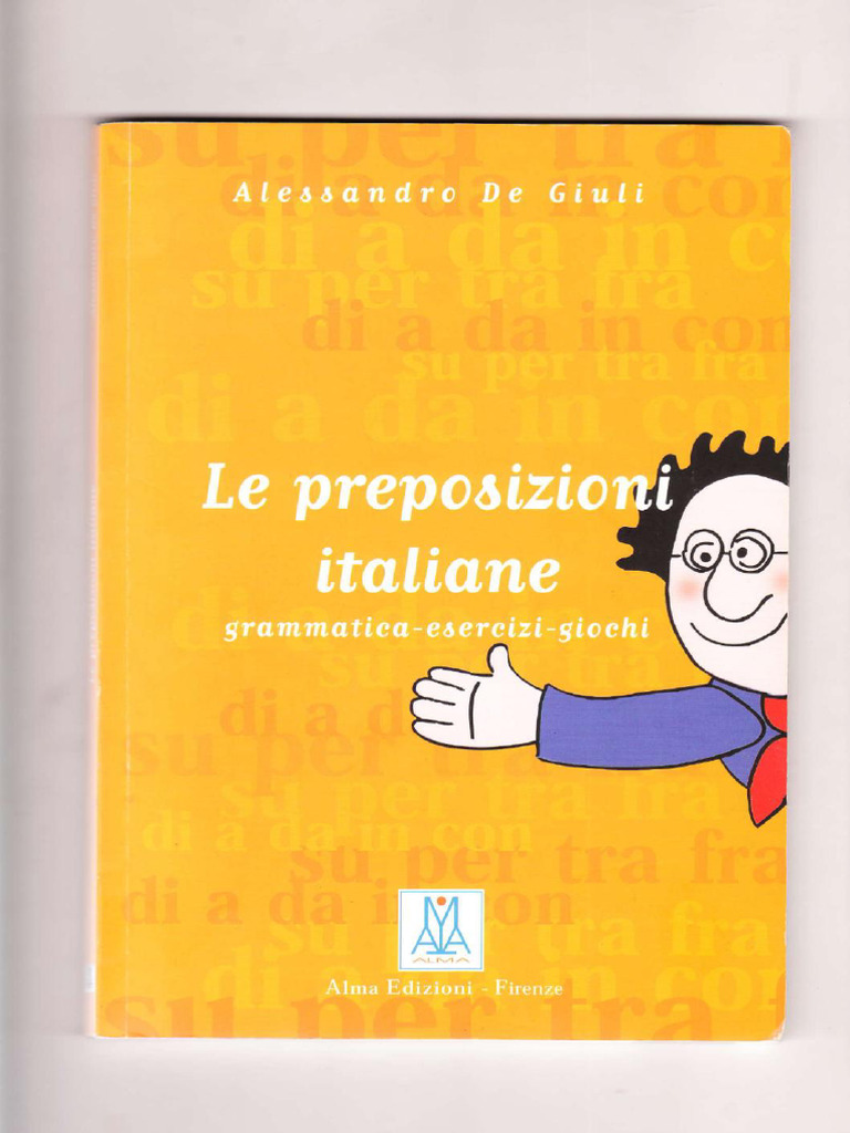 Le Preposizioni Italiane | PDF