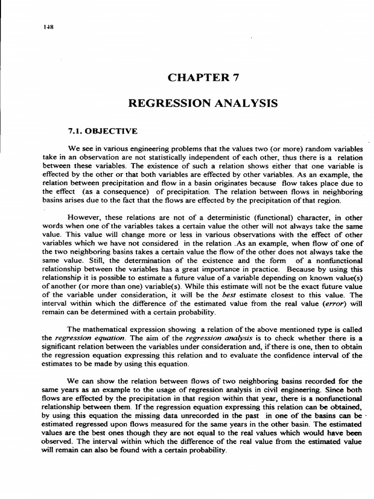 Regression Analysis | PDF