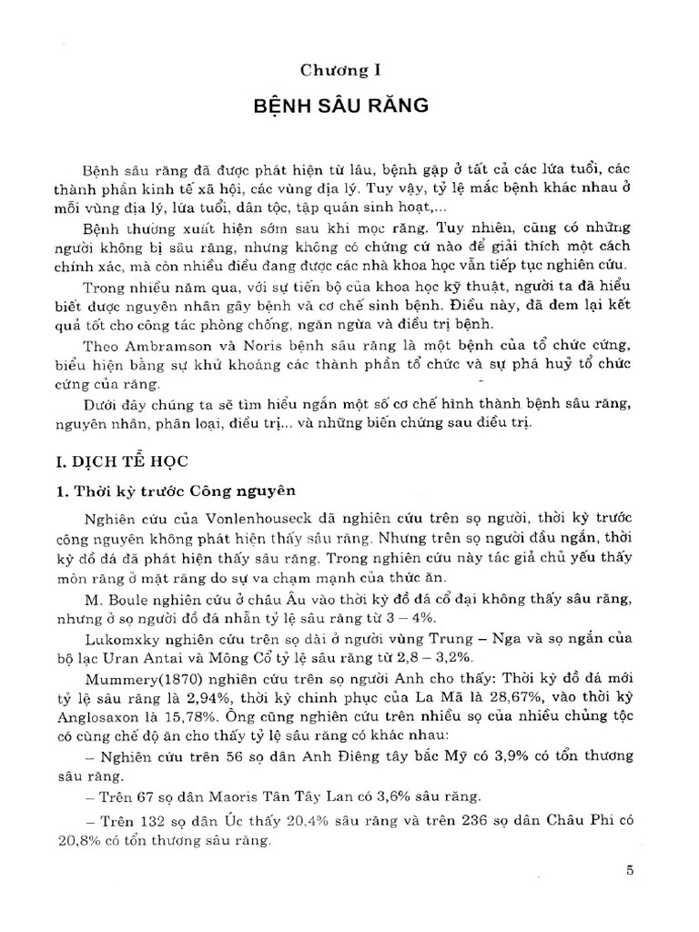 Sau Rang Va Cac Bien Chung - Bo Y Te (Nhok Liar) | PDF